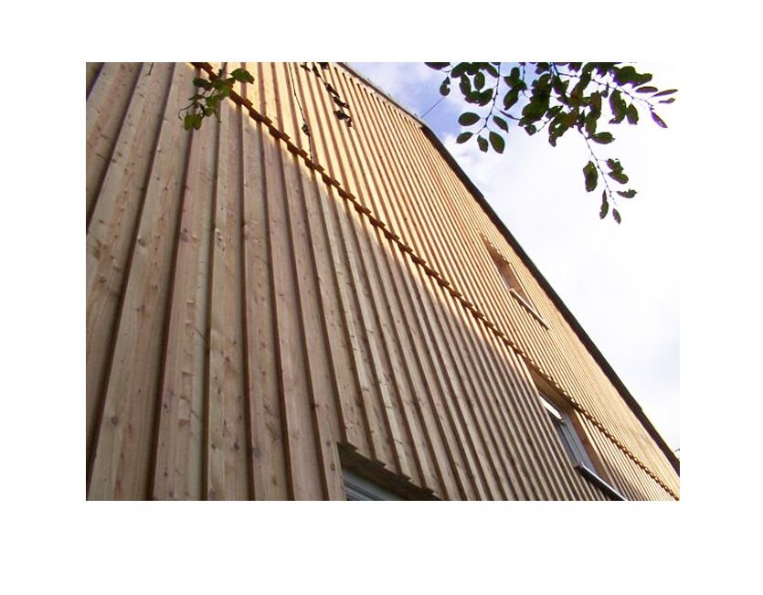 Sibirische Lärche Boden Deckel Profil FASSADE Dach Wand Verkleidung ...